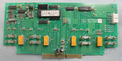 SIMPLEX 562-760 REV F AUXILARY RELAY CARD ASSY BOARD 562-760 FIRE ALARM ...