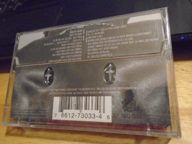 SEALED RARE OOP Puff Daddy CASSETTE TAPE Forever hip hop Notorious B.I ...