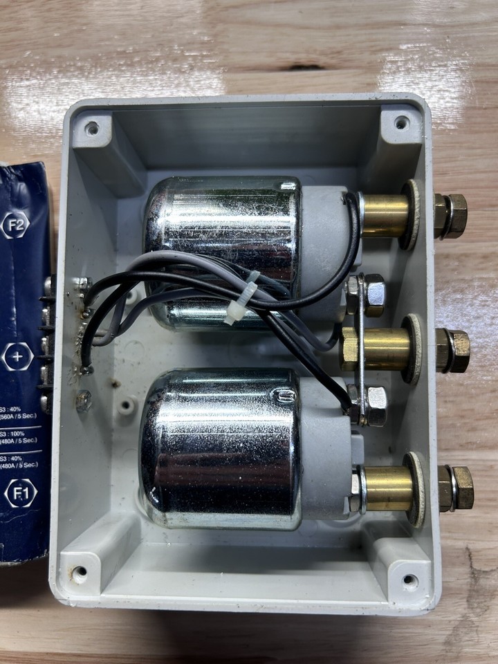 Maxwell 12v/24v Reversing Solenoid Winch Anchor P19045 (20155) Marine | eBay