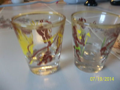VINTAGE monkey shot glasses Lot of 2 | eBay