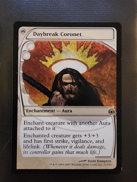 MTG Daybreak Coronet Future Sight 21/180 Regular Rare for sale online ...