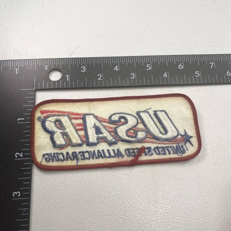Vtg USAR UNITED SPEED RACING ALLIANCE Patch (Car Racing Motorsports ...