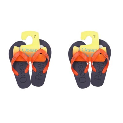 OP OCEAN PACIFIC YOUTH SIZE FLIP FLOPS QTY-2 | eBay