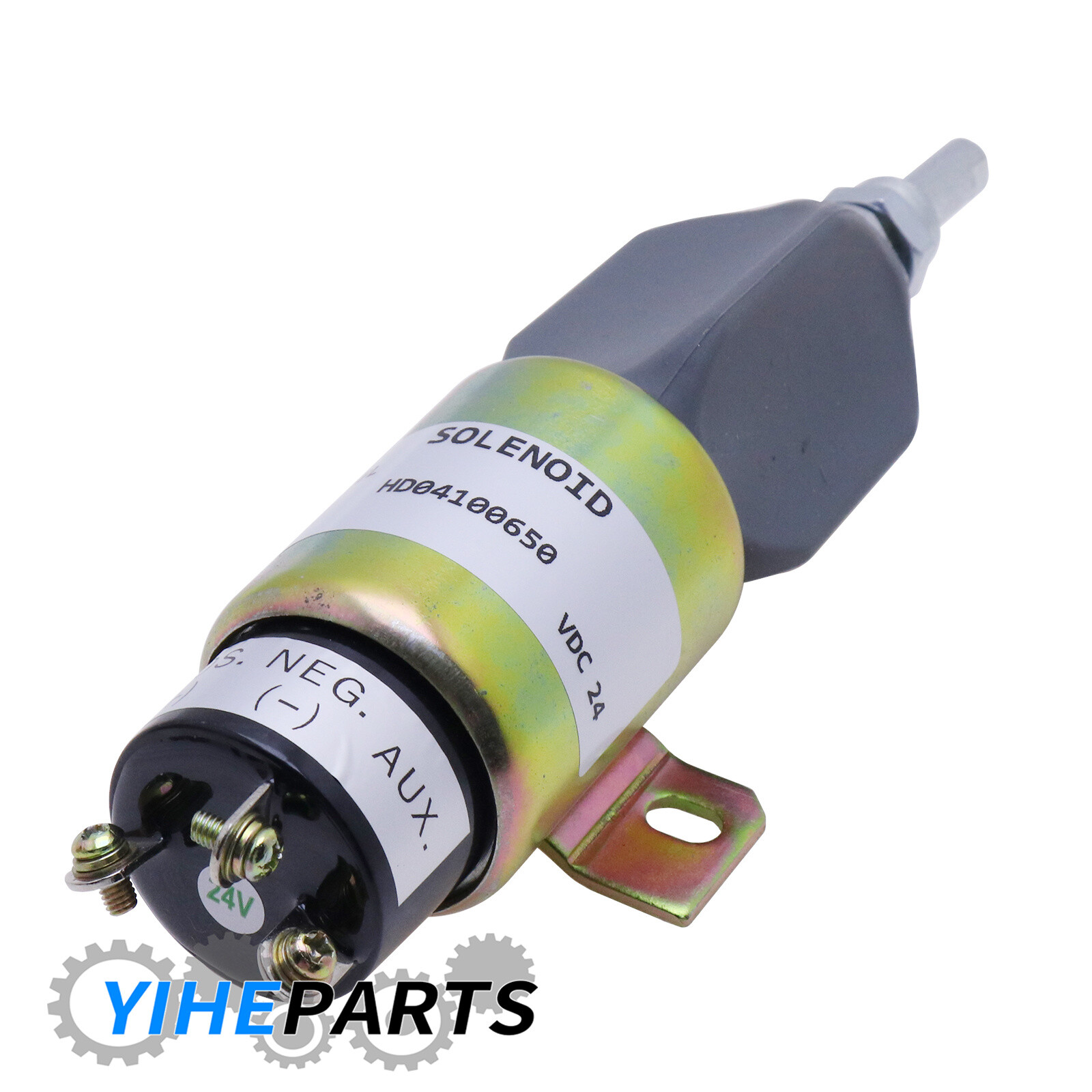 24V Solenoid 600-815-9260 For Komatsu PC128US PC138US WA100 WA150 WA320 ...