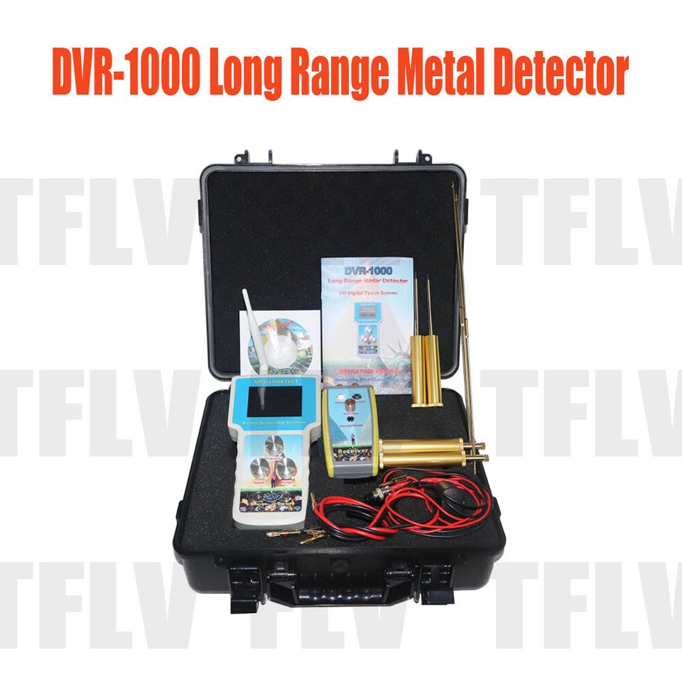 DVR1000 Pulse Induction Underground Metal Detector gold metal detector ...