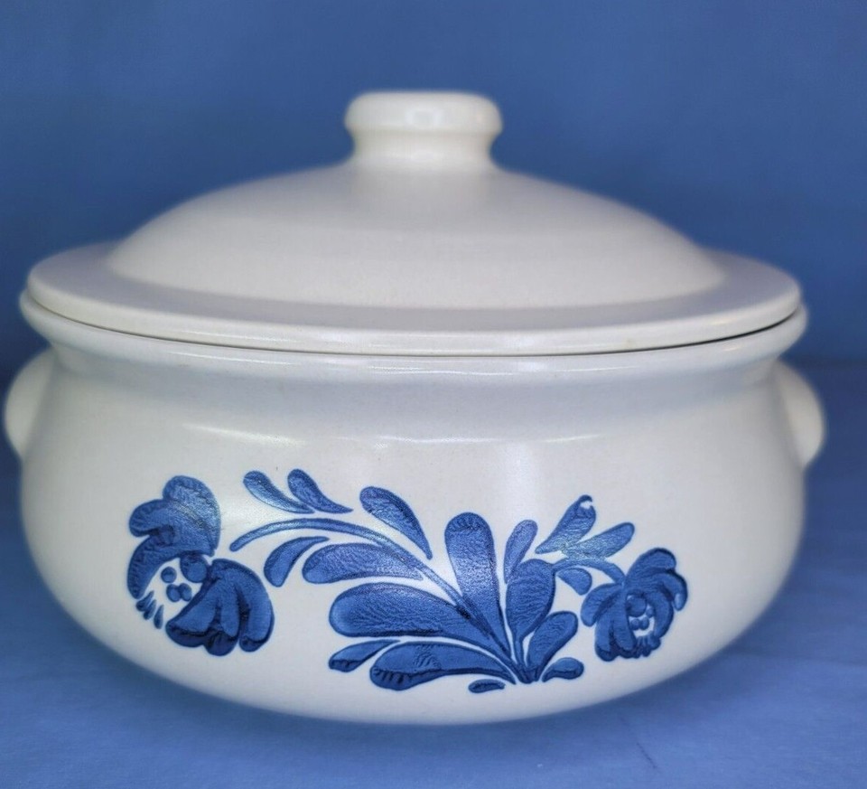 PFALTZGRAFF Dish Set Stoneware Blue Yorktowne Pattern (8 Pieces ...