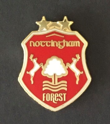 NOTTINGHAM FOREST COA SHIELD SOUVENIR HARD ENAMEL PIN BADGE - RED | eBay