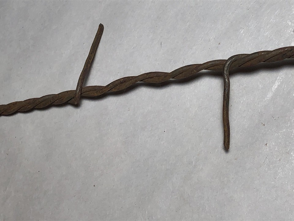 Rare HTF Antique Barbed Wire Strand Mighell Winding Barb 2 Awhile 3 ...