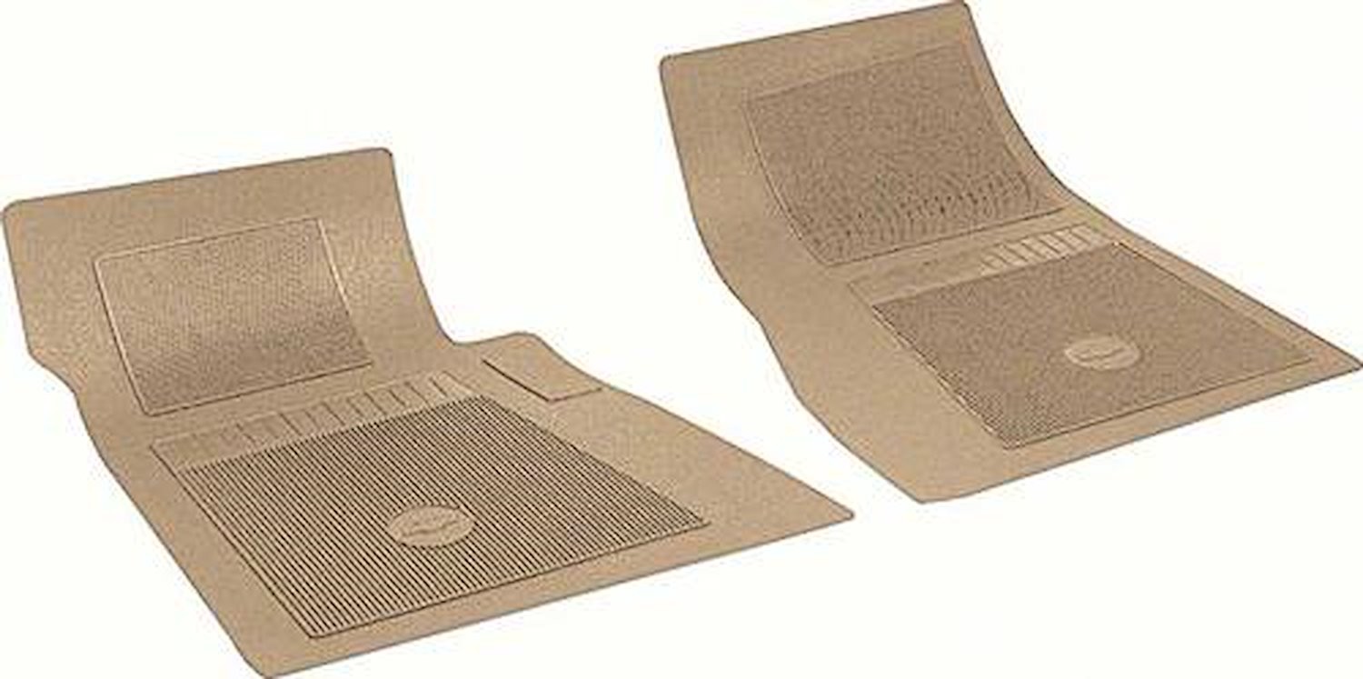 OER FP72017 62-78 PICKUP 2PC FRONT MATS FAWN | eBay