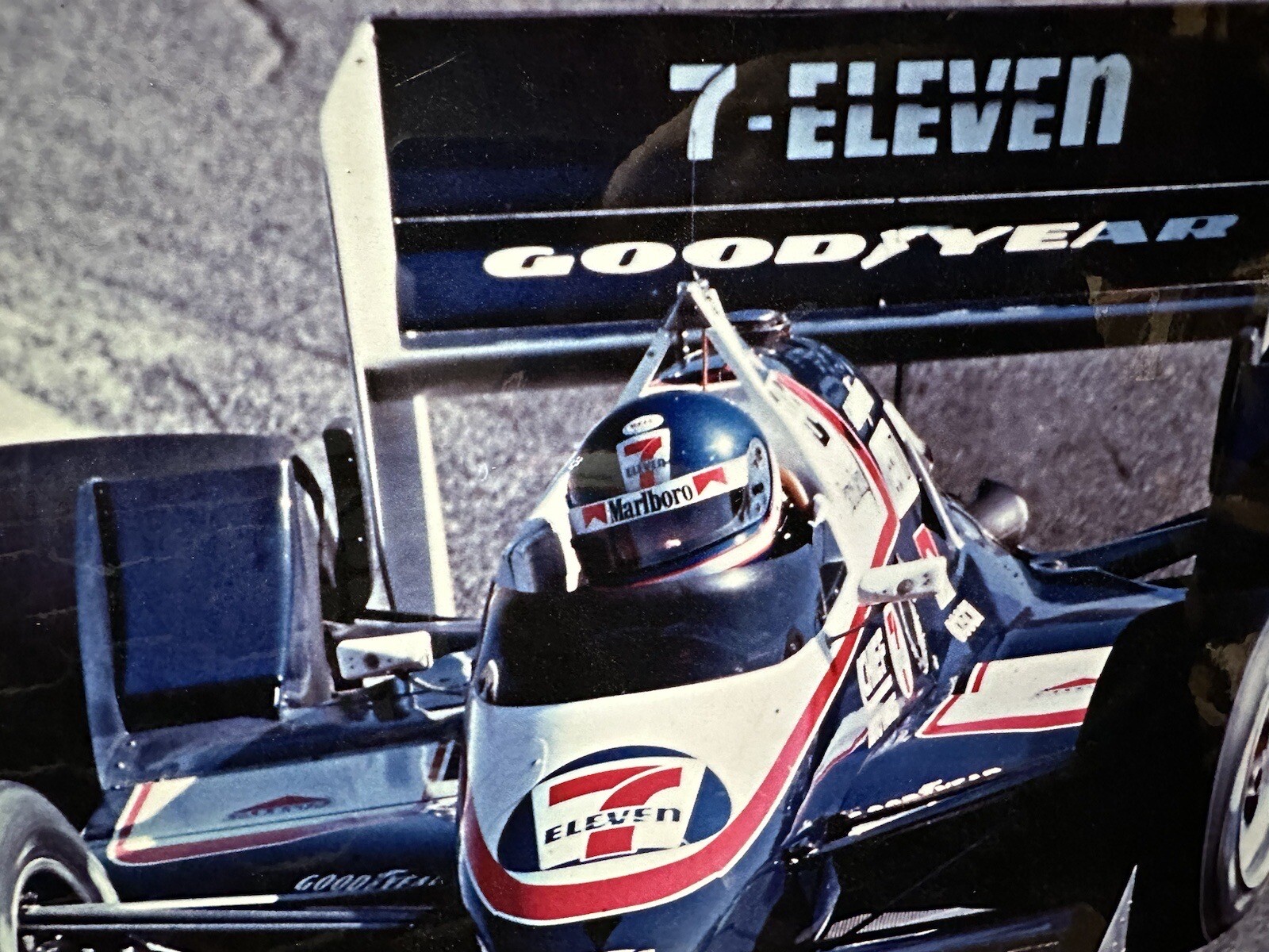 Original 1986 1987 Bell Helmet Kevin Cogan F1 Indy CART Racing ...