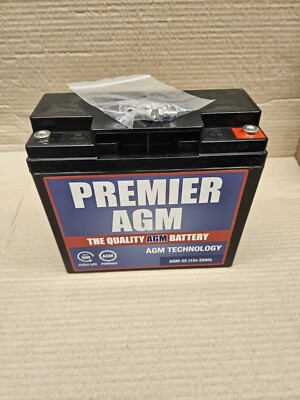 BATTERY 6FM-18 12V 18AH / 20hr (17AH 18AH 19AH 21AH 22AH) Rechargeable ...