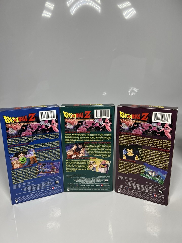 Dragon Ball Z DBZ - Majin Kid Buu Saga Box Set - Uncut Uncensored ...