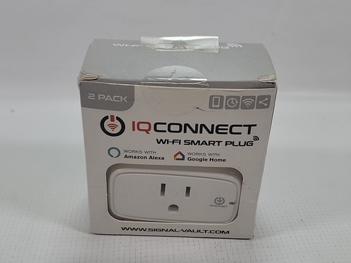 IQ CONNECT WI-FI SMART PLUG SIGNAL VAULT 🆕️NEW SEALED ️ | eBay