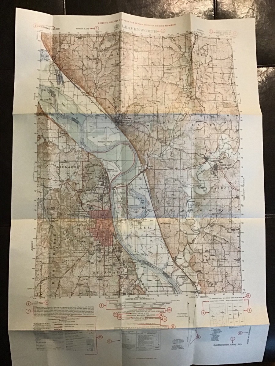 Map Of Fort Leavenworth Army Base