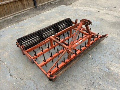 5ft Kubota DW Tomlin Dutch Levelling Harrow Cultivator Roller Compact ...
