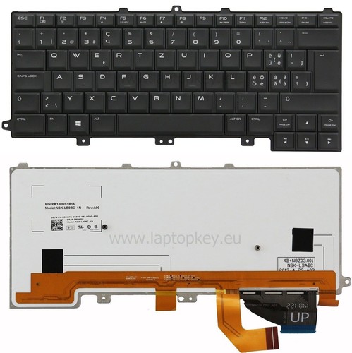 Neu Original Schweiz Tastatur DELL Alienware 14 M14x R3 P39G /DE207-SW ...