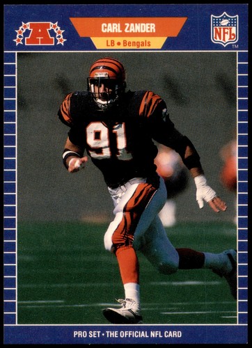 Carl Zander #71 1989 Pro Set | eBay