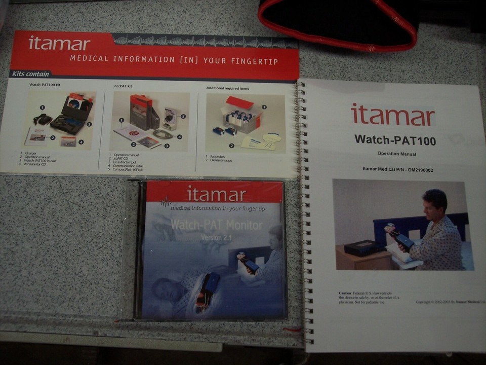 Itamar Watch-Pat 100 Sleep Apnea Test | eBay