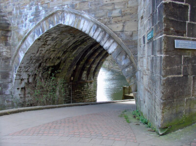 Photo 6x4 Under Old Elvet Bridge Durham c2009 | eBay UK