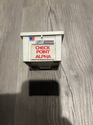 GI Joe 1985 Check Point Alpha Battle Station Upper Deck Tier Tower Part ...