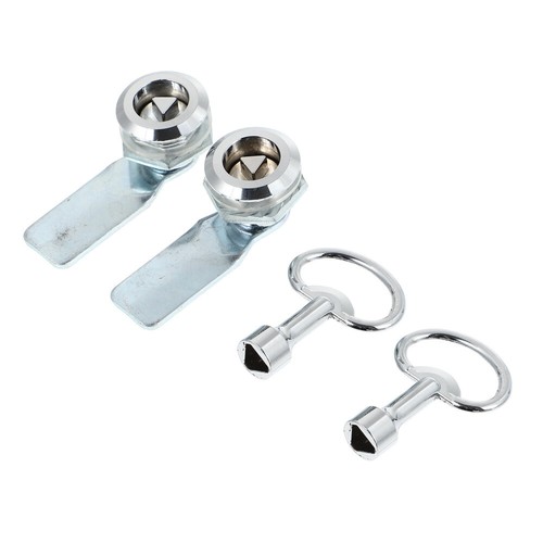 2 Sets Triangle Lock for Cabinet Electric Distribution Latch Durable | eBay