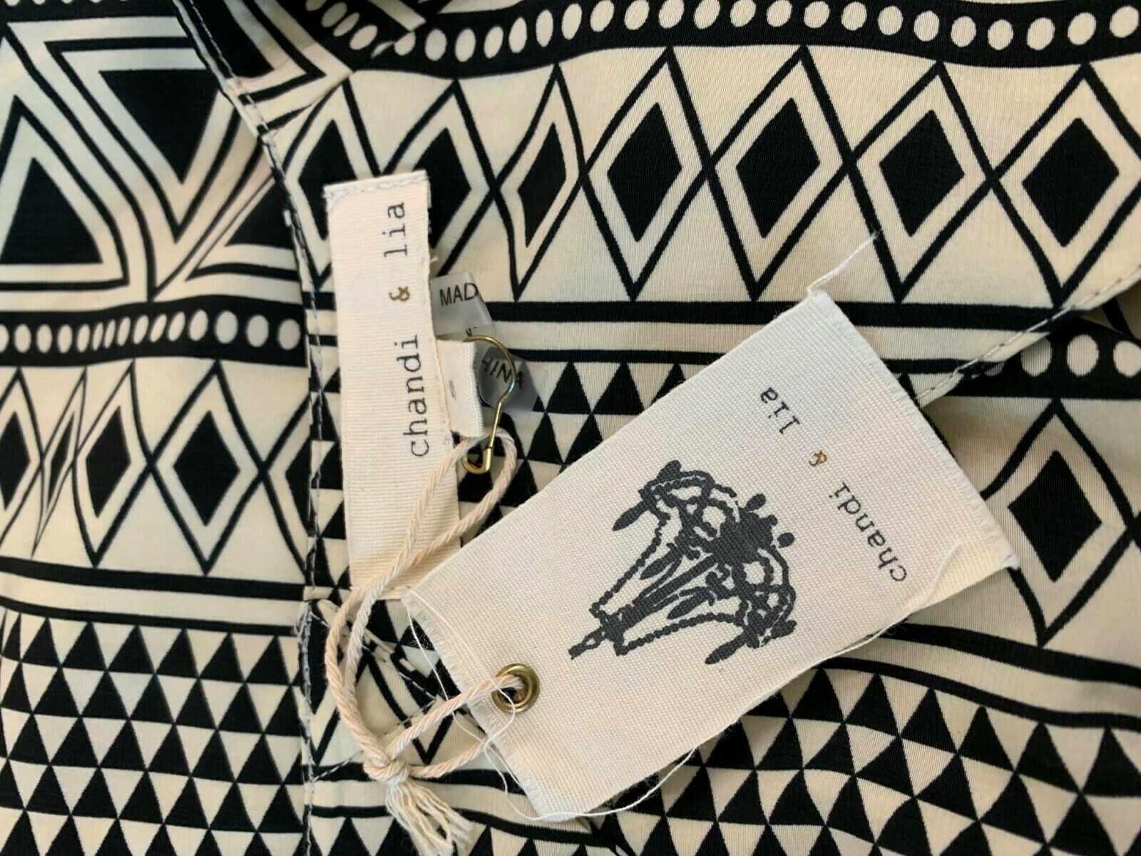 NWT Urban Outfitters Chandi & Lia Geometric / Tribal Dress | eBay