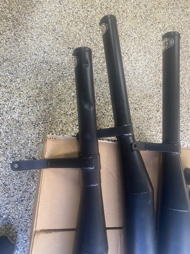 1972-1973 Kawasaki H2 750 Mach DENCO Exhaust Expansion Pipe Chambers ...