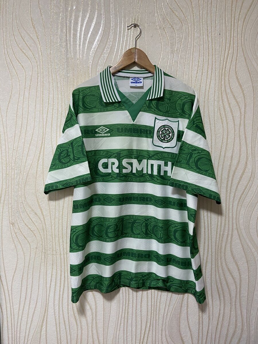 CELTIC 1995 1997 HOME FOOTBALL SHIRT SOCCER JERSEY UMBRO sz CELTIC 1995 1997 HOME FOOTBALL SHIRT SOCCER JERSEY UMBRO sz