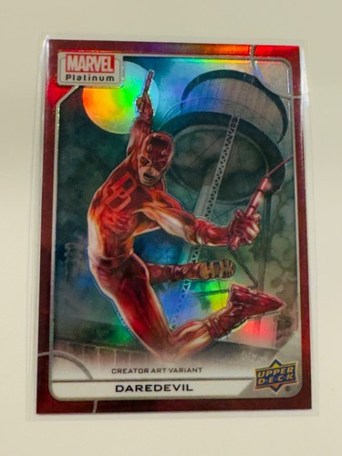 2023 Marvel Platinum Creator Art Variant Tier 3 RED Rainbow 96V ...
