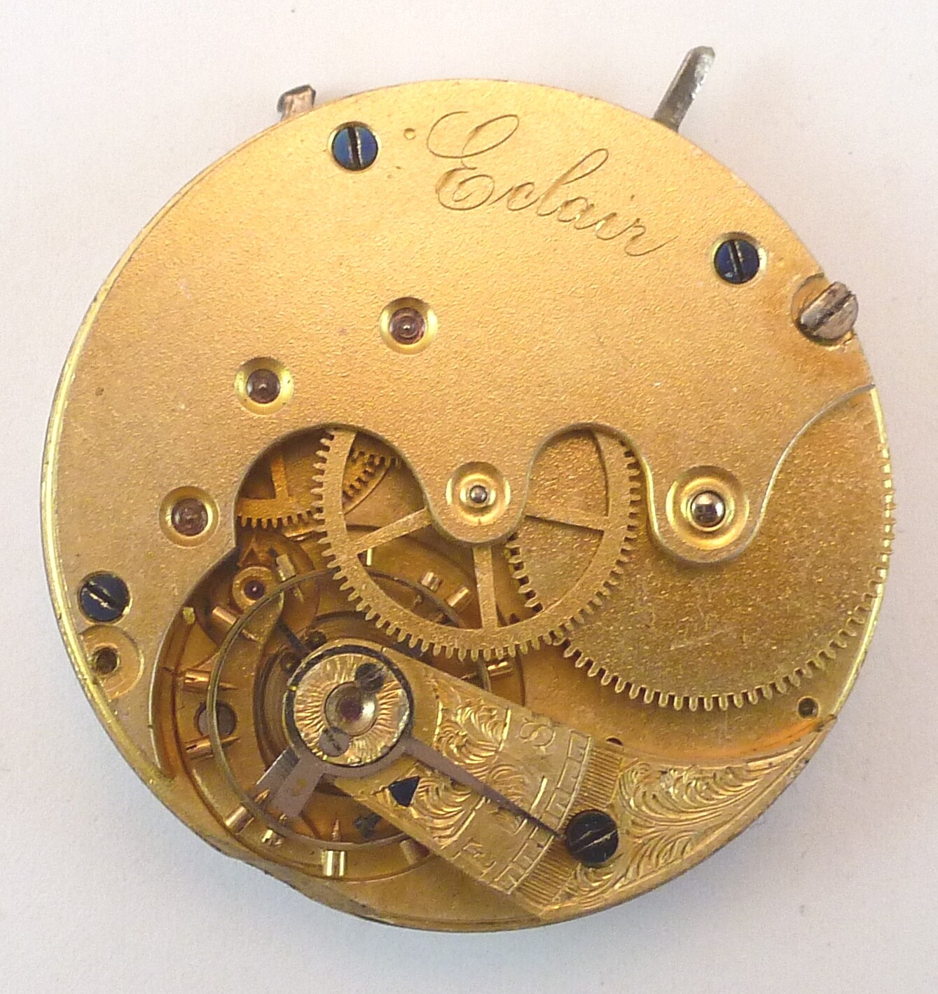 Eclair Mechanical Pocket Watch Movement - Parts / Repair | eBay