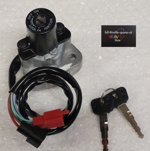 fits: YAMAHA TDM 850 / TRX 850 1996-2001 NEW IGNITION SWITCH 6 WIRE 2 ...