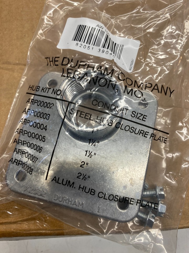 10 LOT Eaton - Cutler Hammer AW 100 B-Line 1" Rainproof Conduit Hub ...