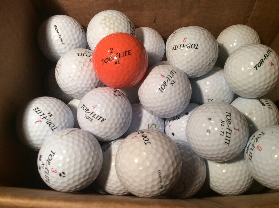 Top Flite Golf Balls - lot of 50 - very good condition | eBay