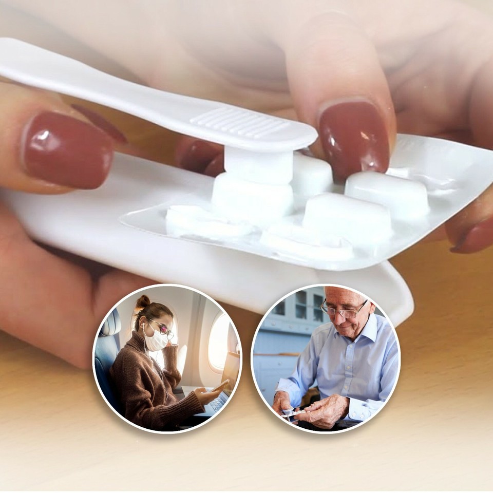 Pill Popper for Blister Packs Blister Pack Opener Portable Pill Taker ...