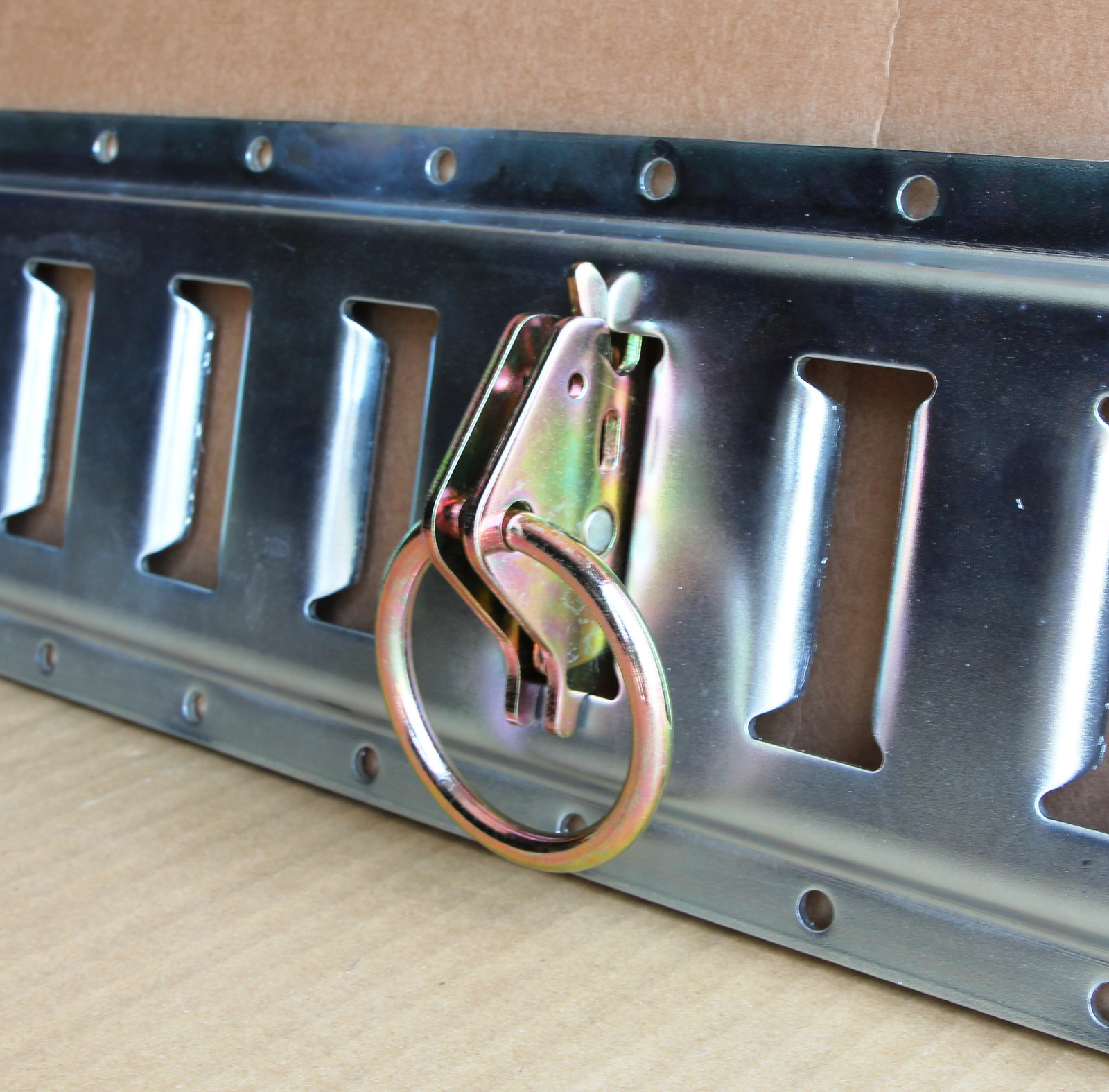 16pcs 10x E Track Tie Off & 6x E Track Ring Enclosed Trailer Truck ...