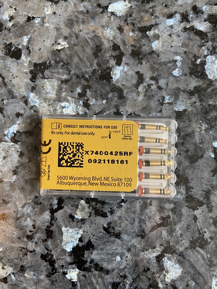 Edge Endo Edge Heat Treated Fire-Wire NiTi Files X7 40.04 - 25mm Pack ...