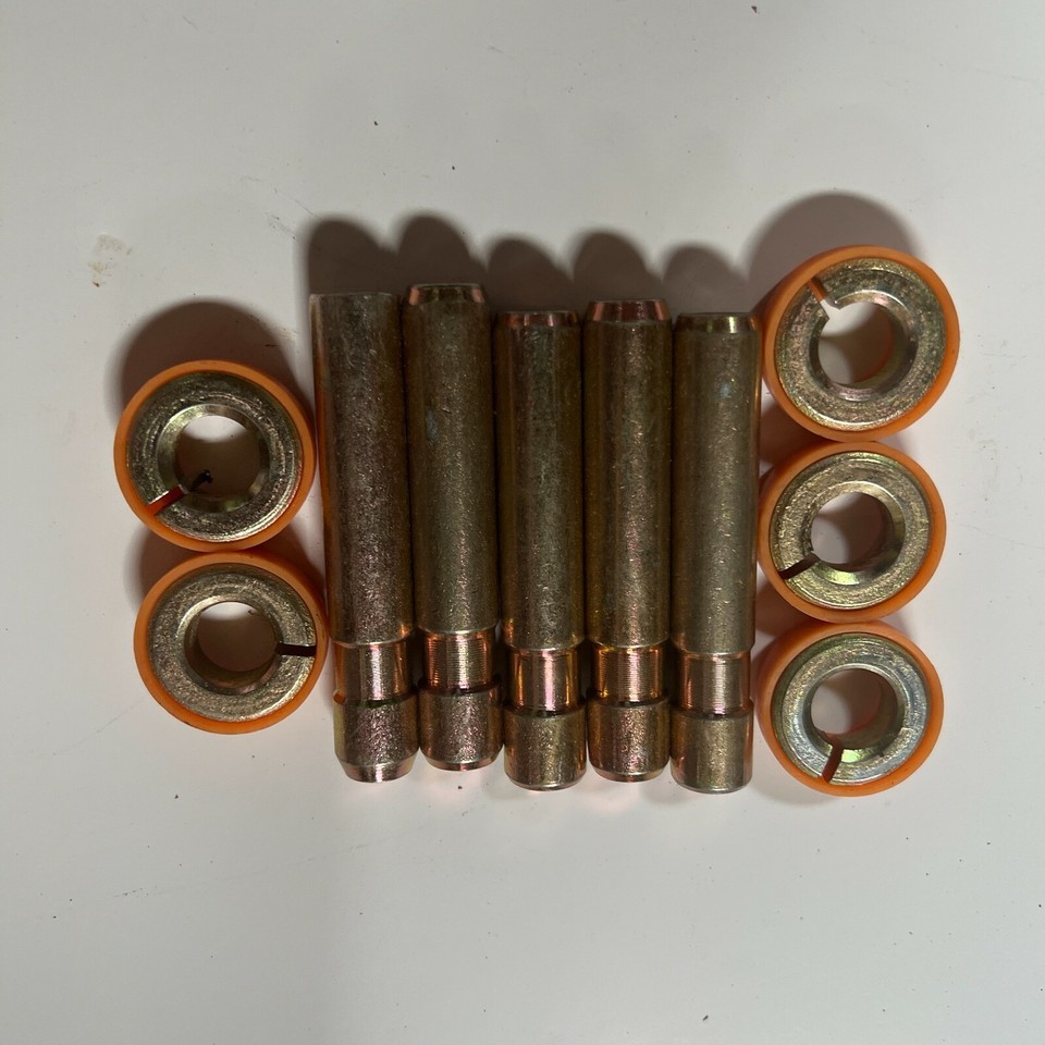 5 PC 1U3252 Bucket Teeth WITH Pin 8E6259, 8E6258 Retainer FITS FOR CAT ...