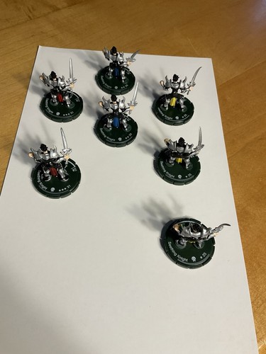 Mage Knight Nightblade, Nightstalker, Seething Knight 27 Piece Lot | eBay