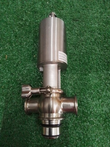 Alpha LAVAL Albuen 31,DK-6000 Sanitary Valve W/ 1 1/2" Pipe Fittings ...