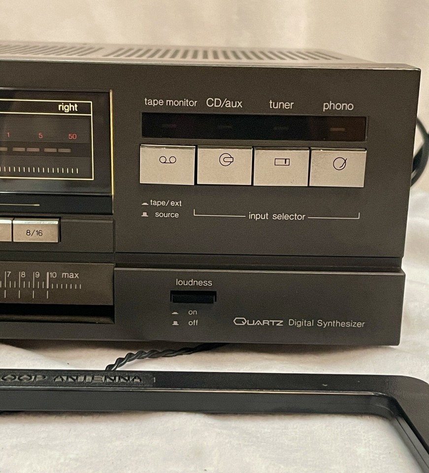 TECHNICS SA-929 AM/FM Stereo Receiver Quartz Digital Synthesizer w ...