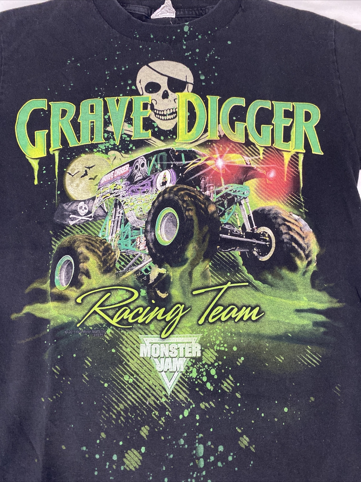Vintage Monster Jam Grave Digger Racing Team Graphic … - Gem