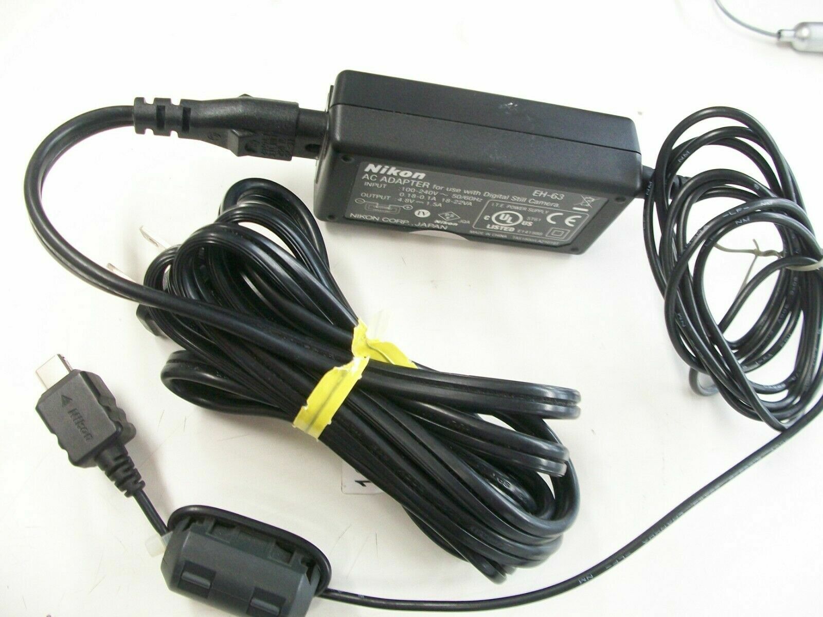 Nikon BATTERY CHARGER = COOLPIX S1 S2 S3 S60 S610 camera adapter power ...
