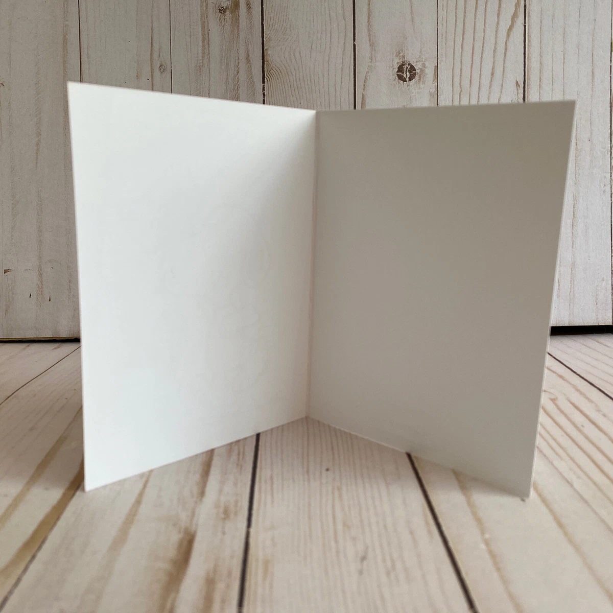 Blank Greeting Card Inside