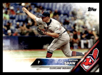 2016 Topps Update Bryan Shaw #US110 Cleveland Indians Baseball Card | eBay