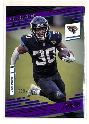 2021 Panini Prestige James Robinson 90/149 Xtra Points purple card ...