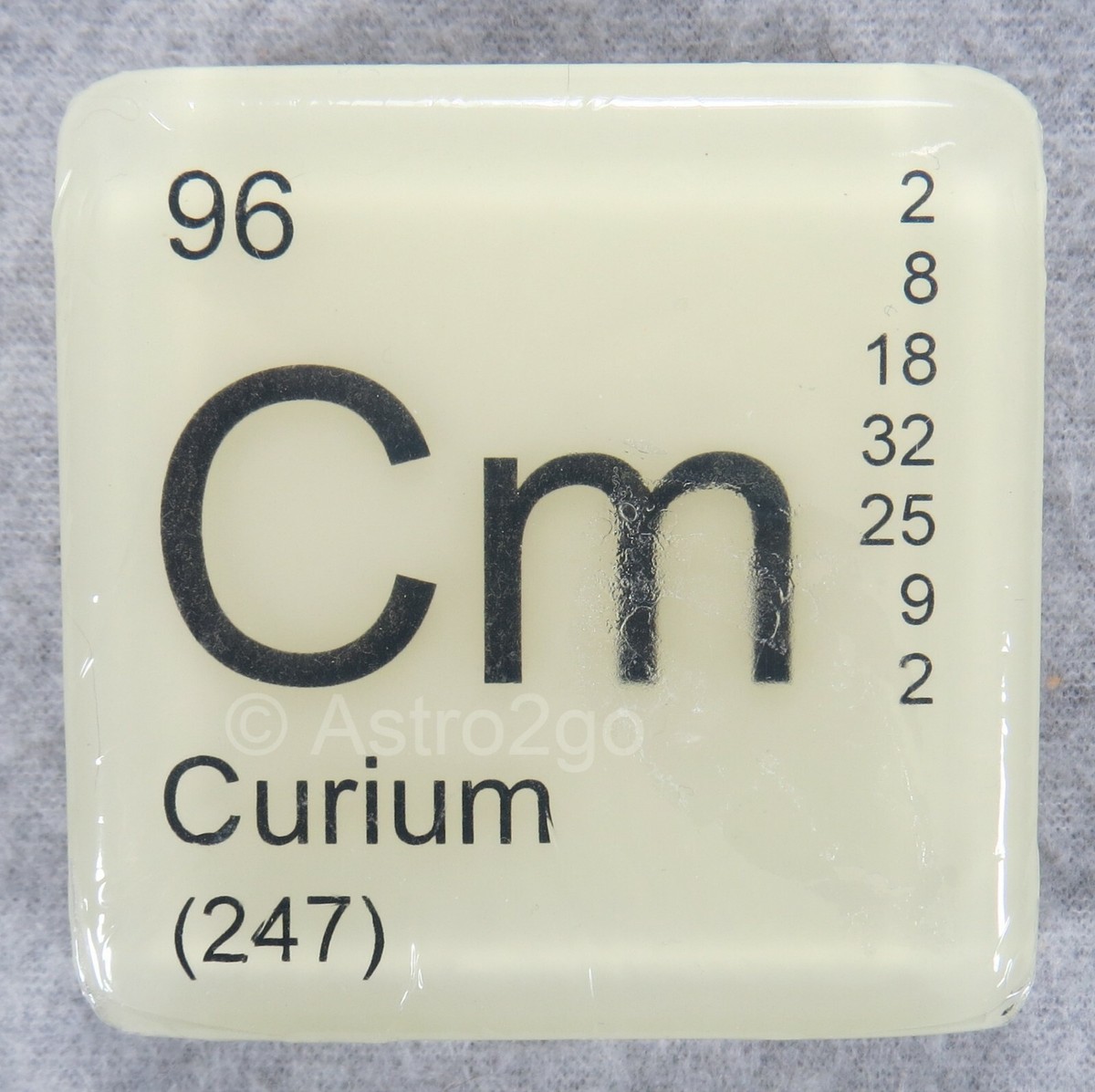 Curium Glowing