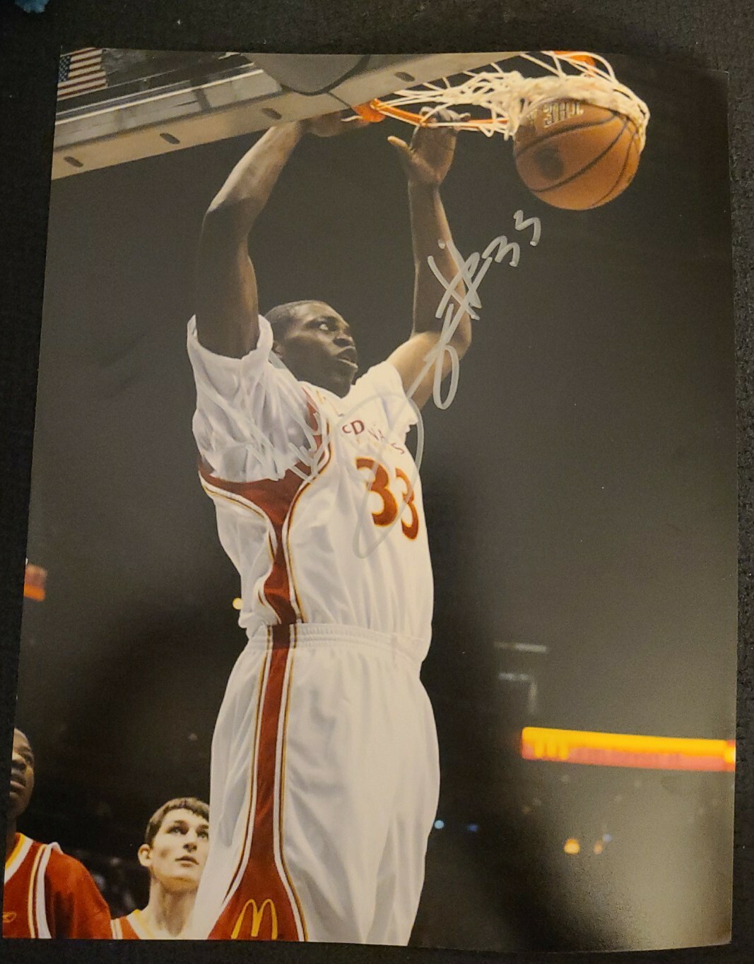 MICHAEL DUNIGAN SIGNED 8X10 PHOTO HS SHOT OREGON DUCKS NCAA W/COA+PROOF ...