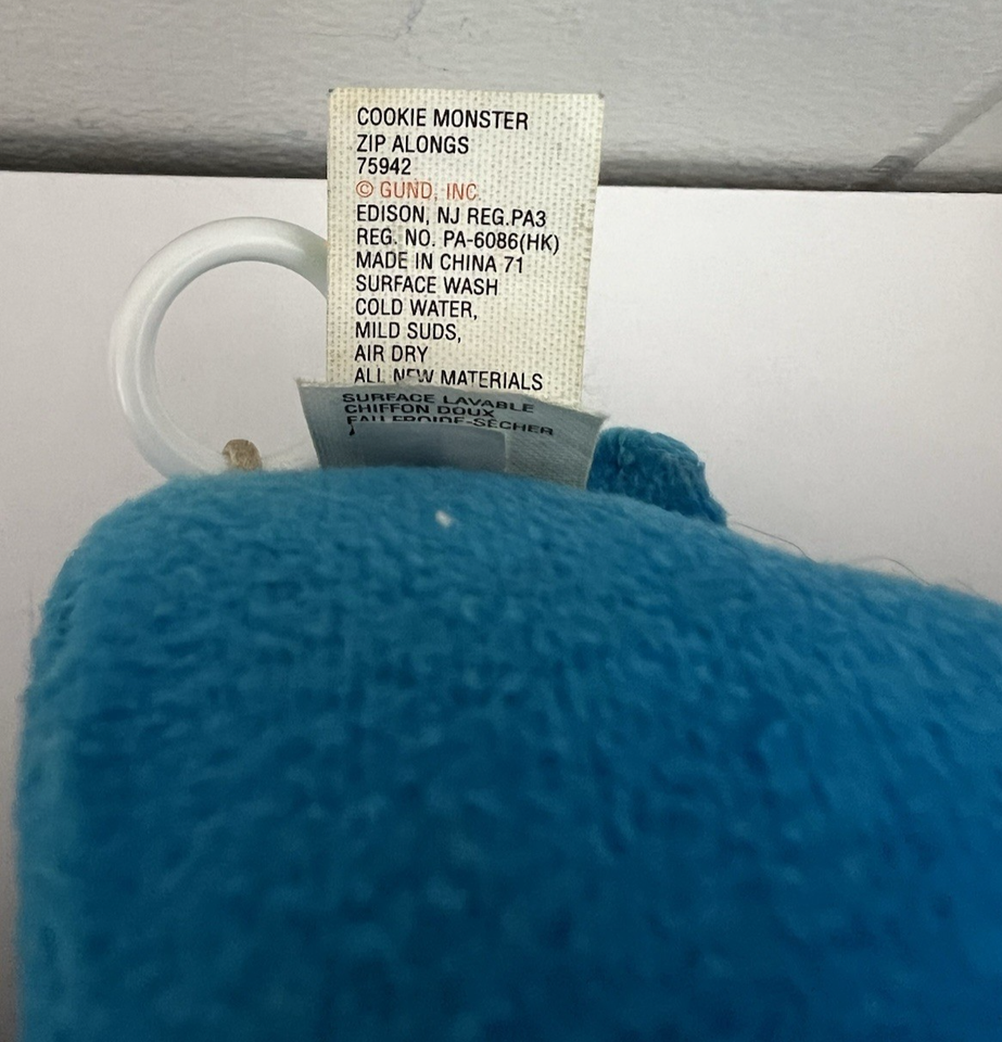 2004 GUND Sesame Street 6 Mini Plush Dolls 4" to 6" RARE Vintage ...