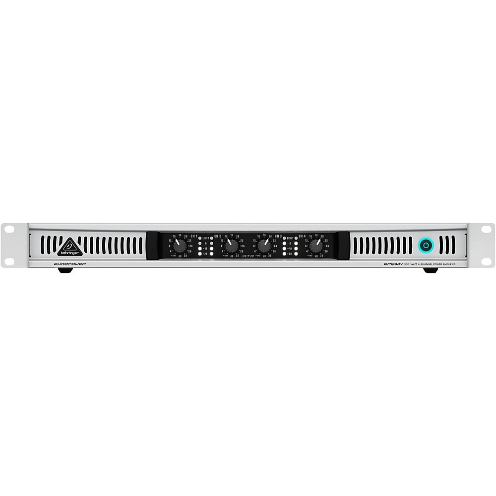 Behringer EPQ304 300W 4 Channel Power Amplifier with ATR - Silver for ...