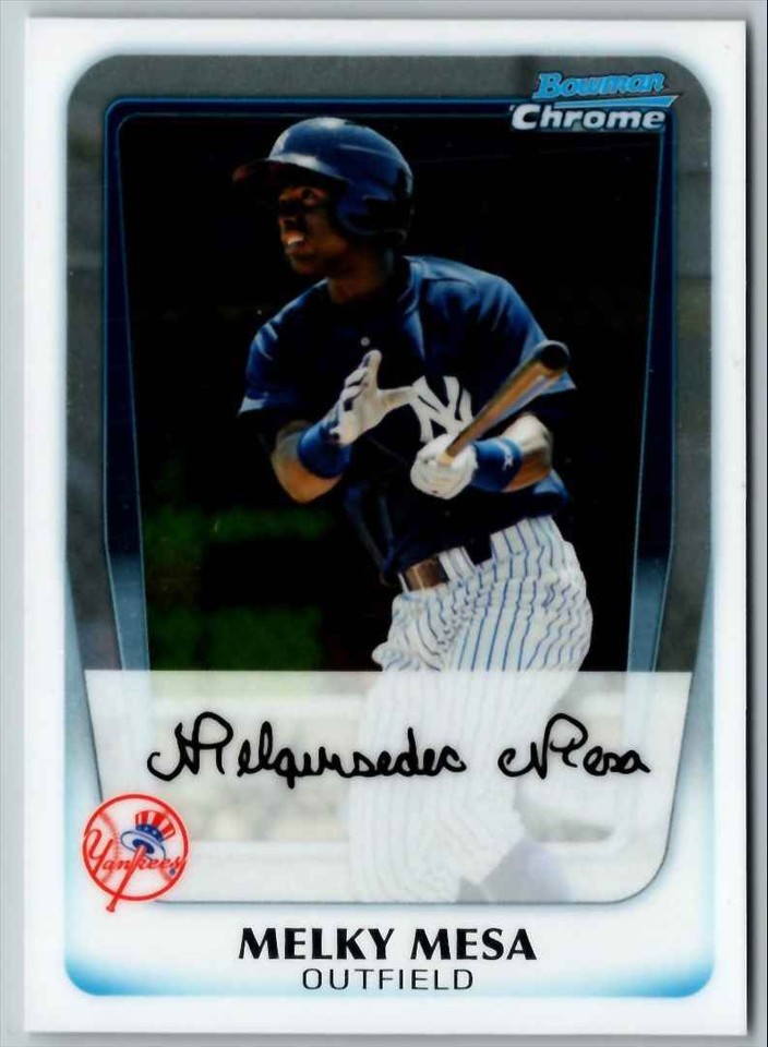 2011 BOWMAN CHROME PROSPECTS MELKY MESA NEW YORK YANKEES #BCP132 | eBay